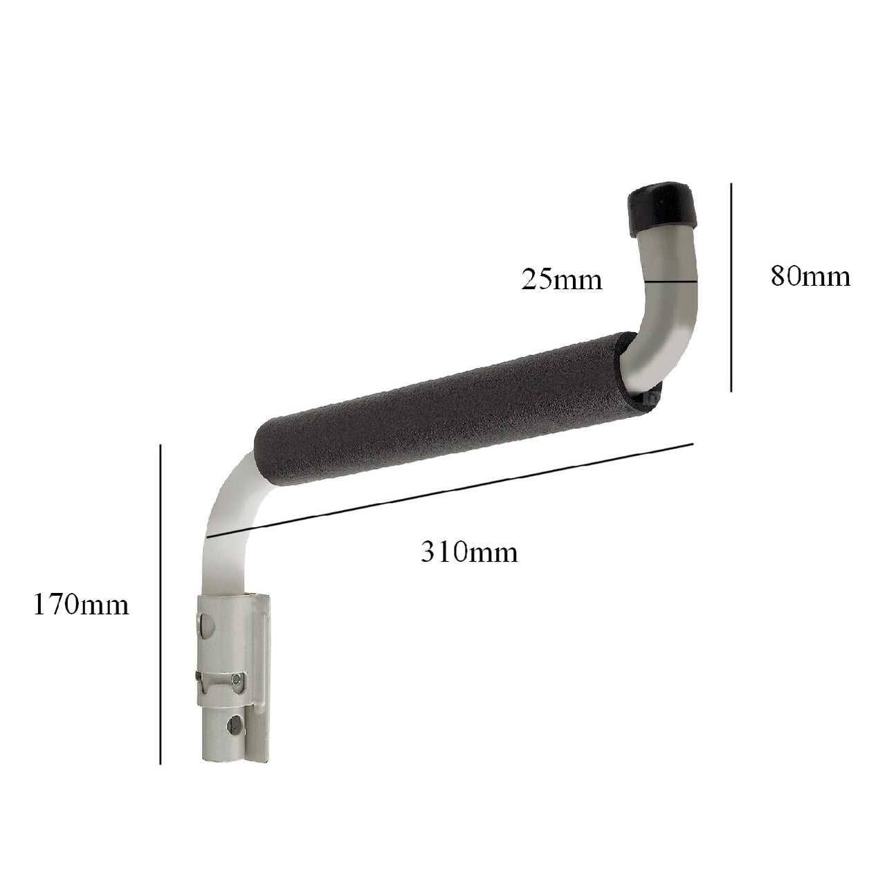 Large Padded Swivel Wall Storage Hooks — Homesmart